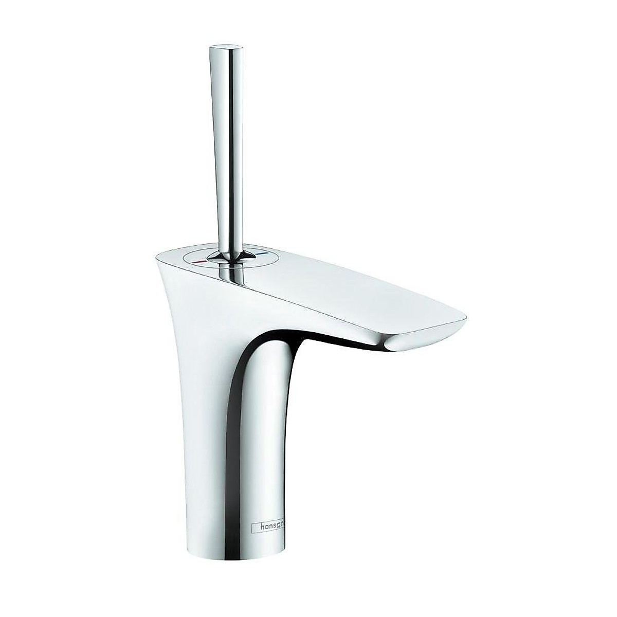hansgrohe PuraVida Avantgarde Luxury Easy Clean 1-Handle 1 9-inch Tall Bathroom Sink Faucet in Chrome, 15074001