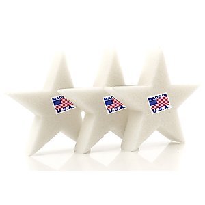 IMPRESA 3-Pack Scum Star Oil Absorbing Sponge - Excellent Absorber for Hot Tub, Spa and Swimming Pool Use - Compare to The Bugs and Balls - Made in USA
