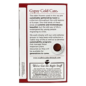 TRADITIONAL MEDICINALS TEAS Gypsy Cold Care Tea 16 Bag