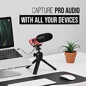 Rode VideoMic NTG Camera-mount Shotgun Microphone,Black