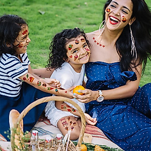 Casciybo Glitter Ice Cream Temporary Tattoos for Kids, 130 Styles Cupcake Tiramisu Donut Dessert Fake Waterproof Tattoo Stickers for Kids Birthday Party Favors Supplies Gifts Decorations