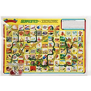 Don Clemente Serpientes Y Escaleras Authentic Mexican Game
