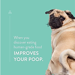 CRAFTED BY HUMANS LOVED BY DOGS Portland Pet Food Company Bacon Brew Biscuit Dog Treats (1 Pack, 5 oz Bag) – All Natural, Human-Grade, USA-Sourced and Made