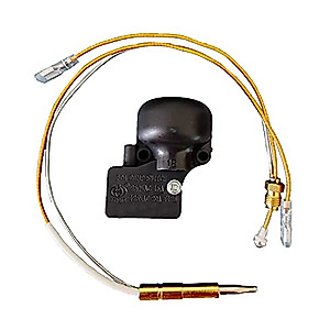 Firdnyohs Patio Gas Heater Dump Switch - Gas Patio Heater Repair Replacement Parts Thermocoupler & Dump Switch Control Safety Kit for Patio Propane Gas Heaters, Garden Outdoor Heaters