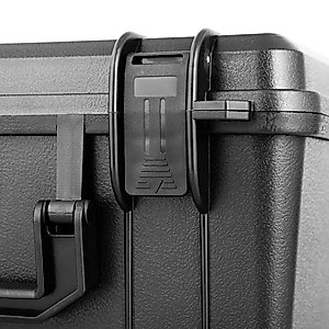 HUL 11in x 8in x 5in Waterproof Hard Case with Customizable Pluck Foam Interior for Test Instruments Compact Cameras and Tools