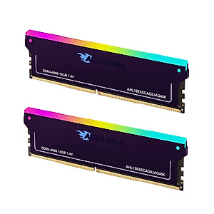 Astra Gear DDR4 32GB(16GBx2) 4000Mhz RGB Gaming Desktop Ram U-DIMM Ultra Smooth RGB Lighting (AHL18E6SCAG8JAG40K)