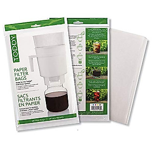 Toddy - THMPF20 Toddy Paper Filter Bags, Home Model Filters, Natural, Pack of 20