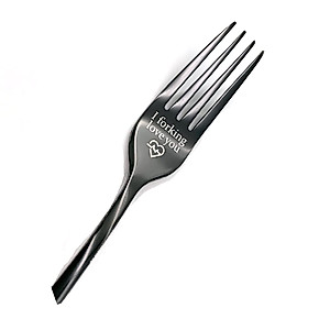 Engraved Dessert Forks Birthday Christmas Gifts for Wife from Husband I Forking Love You Fork Gifts for Women Men Home Decor Accessories