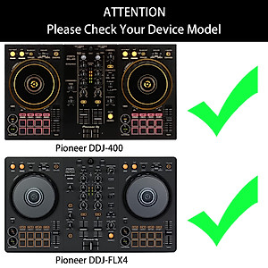 khanka Hard Travel Case Replacement for Pioneer PRO DJ (DDJ-FLX4) 2-deck Rekordbox Pioneer Smart DJ Controller