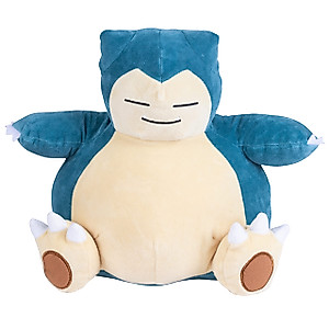 Pokémon Snorlax Plush Stuffed Animal Toy - Large 12" - Officially Licensed - Great Gift for Kids