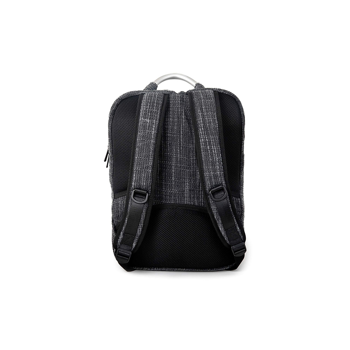 DIME BAGS Slab Bag Hemp Backpack with Padded Laptop Compartment and Secret Pocket (Black)