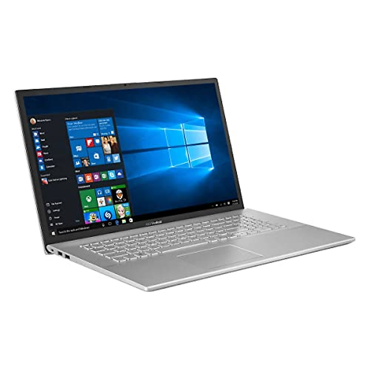 2022 ASUS Vivobook 17.3" FHD IPS Laptop - AMD Ryzen 5700U 4-Core - Radeon Graphics - 40GB DDR4 RAM - 1TB M.2 NVMe SSD - HDMI USB-C WiFi 6 - Backlit Keyboard - Windows 11 Pro w/RATZK 32GB USB