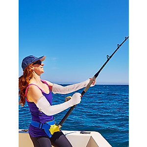 2 Pairs Women UV Sun Protection Driving Gloves Touchscreen Cotton Arm Sun Block Gloves for Outdoor Sports Summer Supplies (Color Set 4)