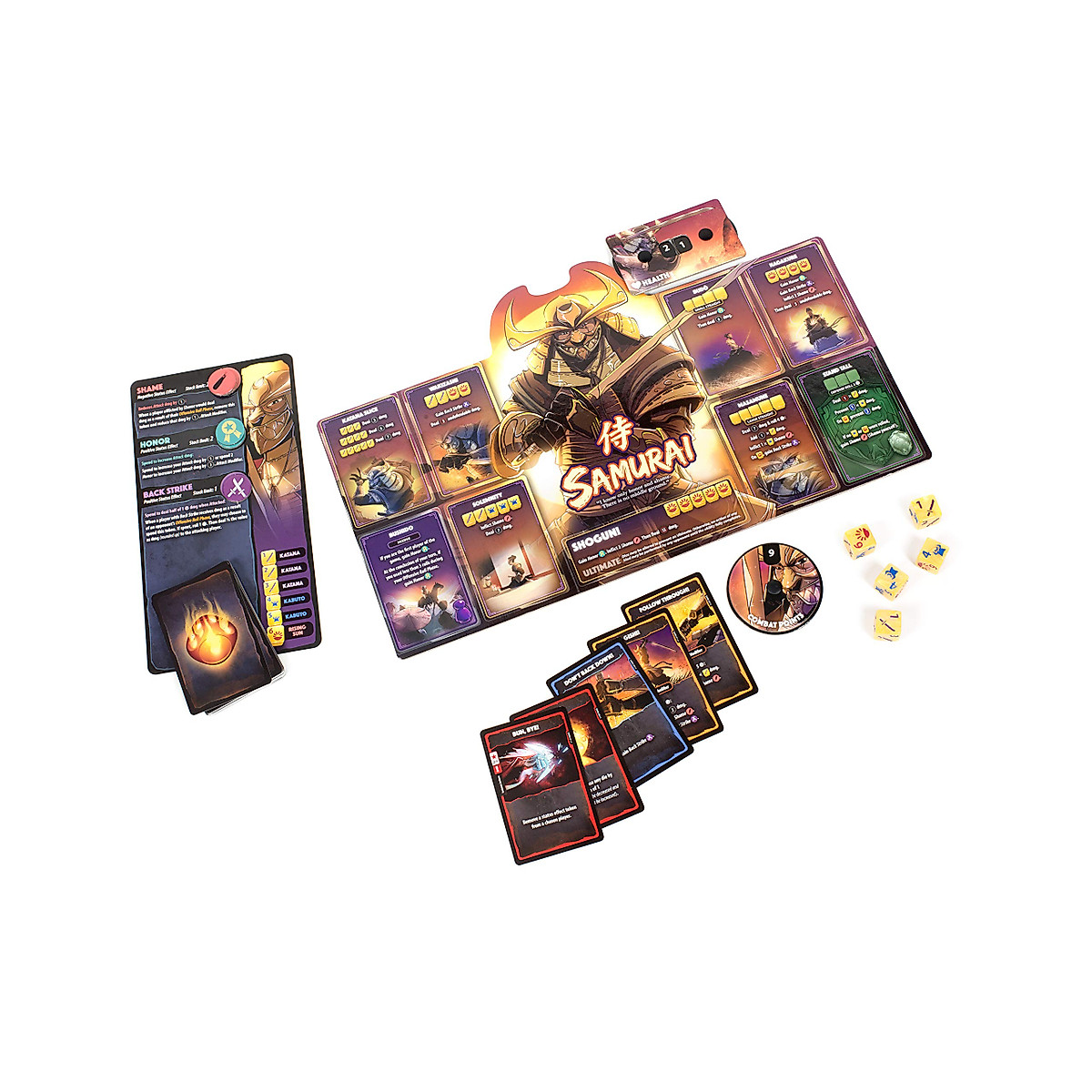 Dice Throne - Gunslinger v Samurai