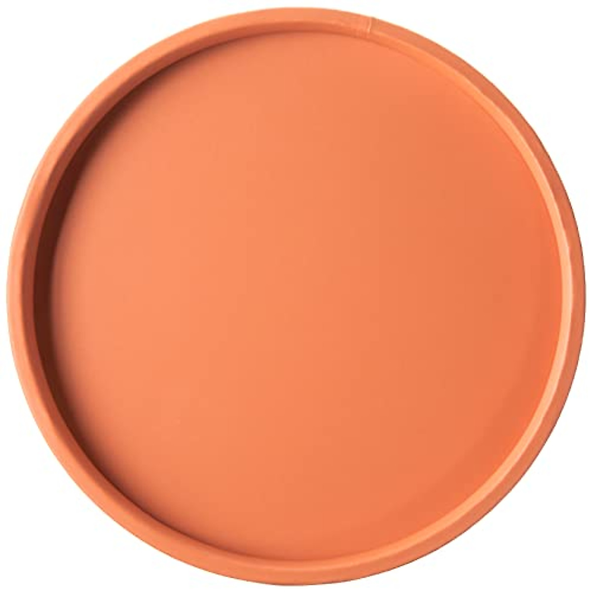 Kraftware Bartenders Choice Serving Tray - Spicy Orange, 14-Inch Food Tray for Coffee Table, Breakfast, Tea, Butler, Countertop, Kitchen, Vanity, Hotel Serve Tray