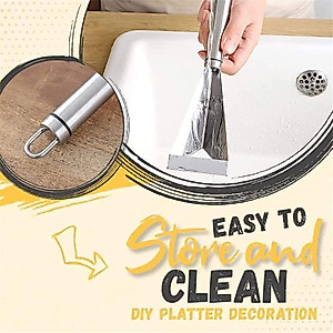 Bazuko Triangular Shape Fruit Vegetable Knife Slicer, Stainless Steel Kitchen Carving Cutter Fruit Vegetable Cutting Utility Knife Pumpkin Carving Tool, for Home Kitchen Restaurant Party