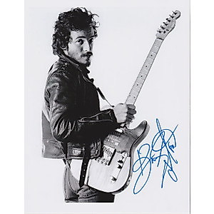 Kirkland Bruce Springsteen 8 X 10 Photo Autograph on Glossy Photo Paper