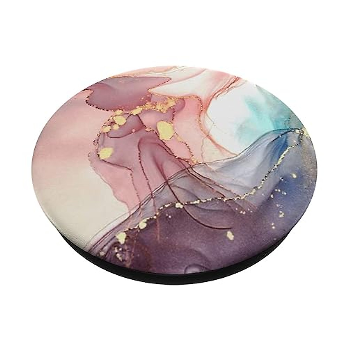 Colorful Blue Gray Illustration Pattern Phone Popper PopSockets Standard PopGrip