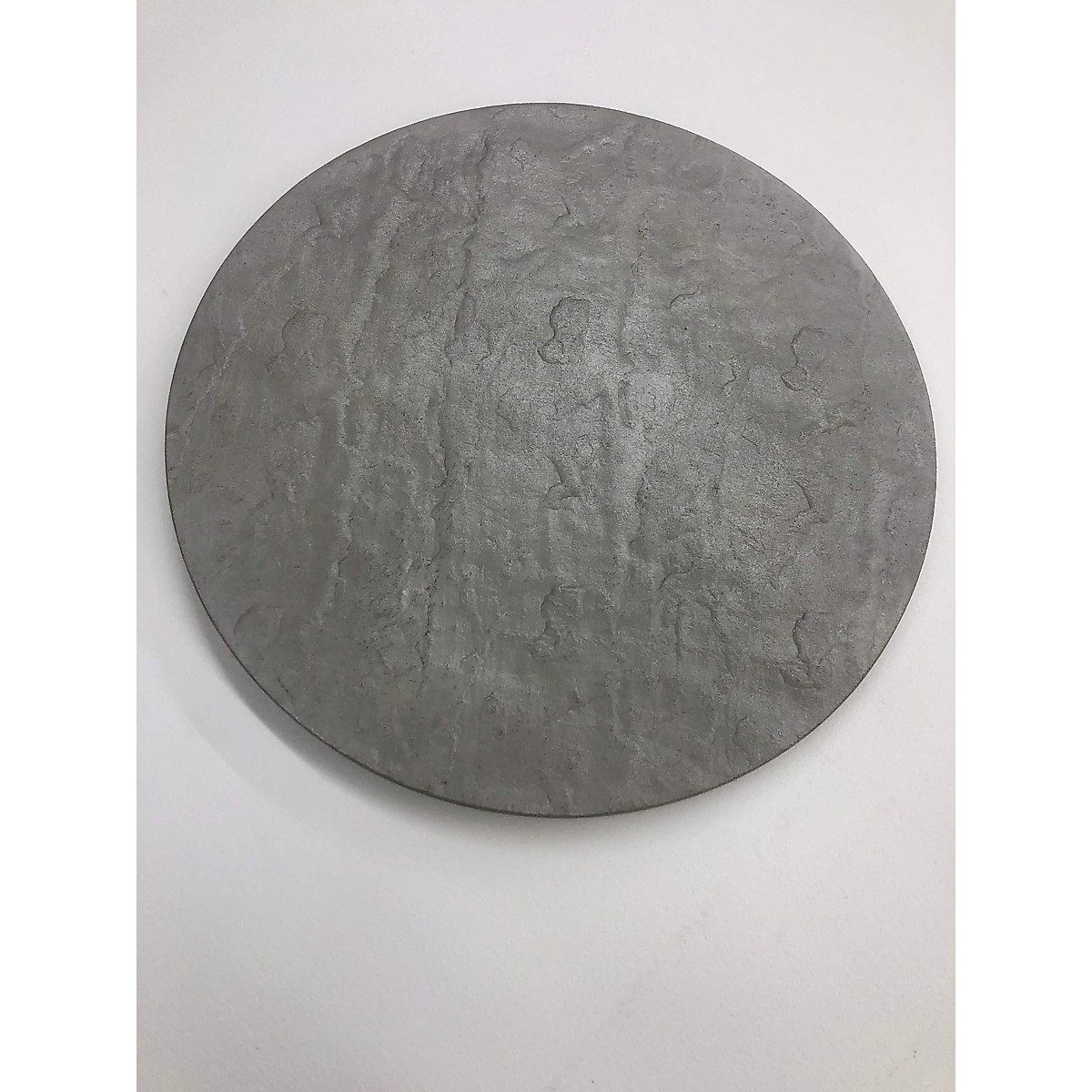 Concrete Cement Lazy Susan Unique, Hand Crafted, Gray, Turntable, 360 Degree Swivel, Made in The USA, Home Decor by Concrete Resurrection (21-1/2" Diameter)
