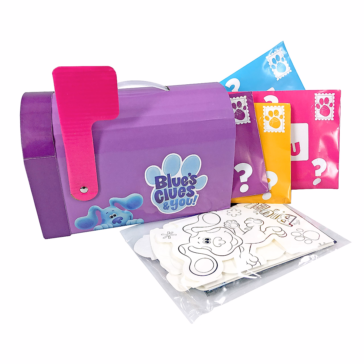 Blues Clues & You! Activity Mailbox, Multicolor
