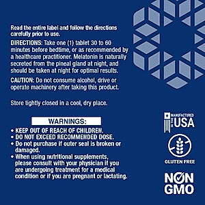 Life Extension Melatonin 6 Hour Time Release - 300 mcg - For Sleep Quality, Hormone Balance, Immune Function and Anti-Aging - Gluten-Free, Non-GMO - 100 Vegetarian Tablets