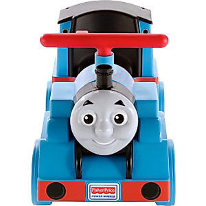 Fisher-Price Power Wheels Thomas and Friends Thomas vehicle with track, 6V battery-powered ride-on toy train for toddlers ages 1 to 3 years (Amazon Exclusive)