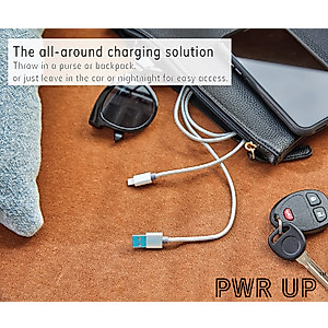 PWR UP 6ft iPhone Charger - Fast, Durable, Versatile