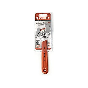 Crescent 8" Adjustable Cushion Grip Wrench - Carded, AC28CVS