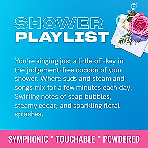 Friday Collective Shower Playlist Candle, Fresh & Clean Scented, Made with Essential Oils, 3 Wicks, 13.5 oz