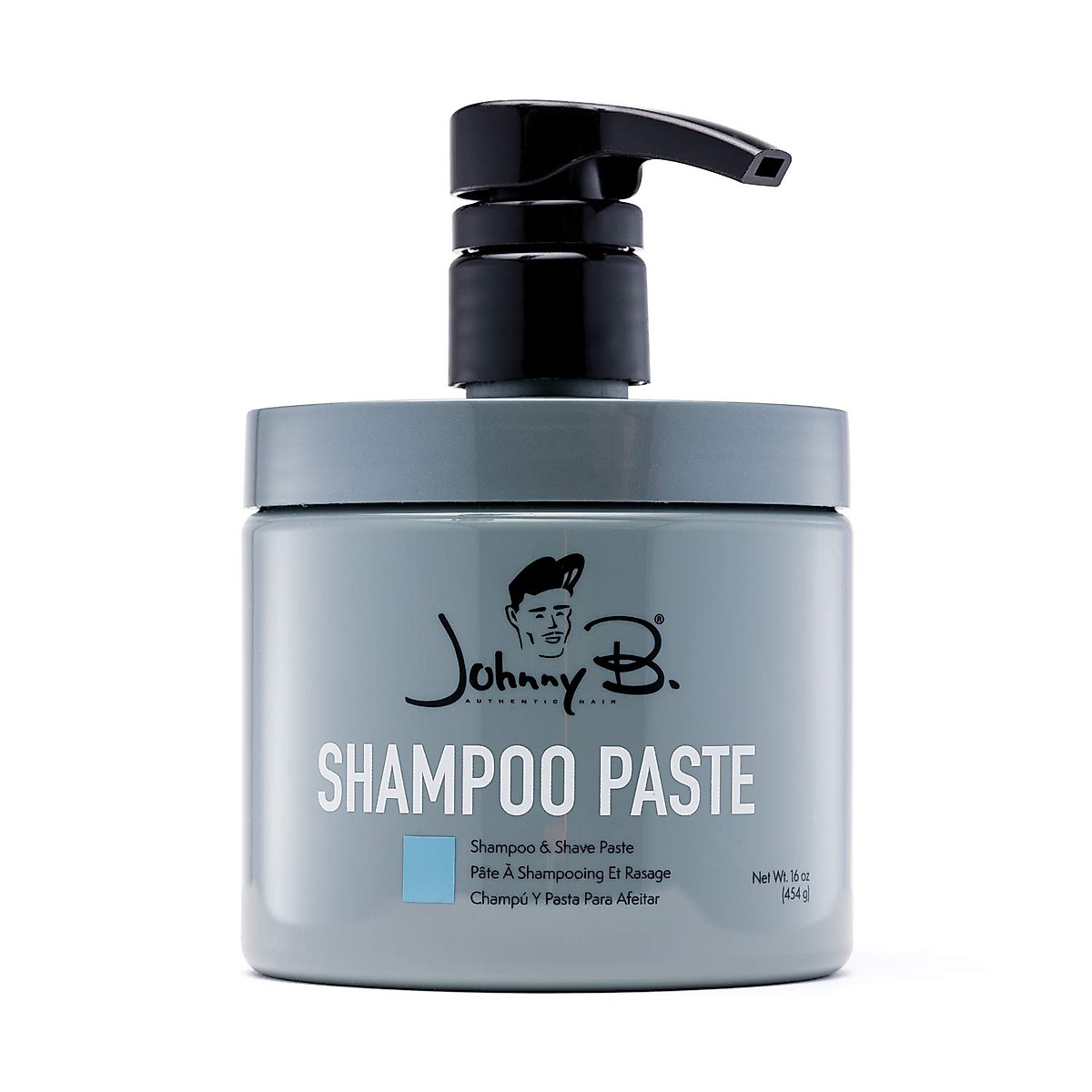 JOHNNY B. Shampoo & Shave Paste, Professional Multipurpose Men’s Product 16 oz.