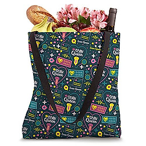 Sonographer Scan Queen Funny Ultrasound Tech Sonography Tote Bag