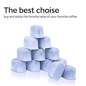 12 Water Filters for Keurig K-Mini, K-Slim, K-Duo, K-Supreme, K-Classic, K-Elite, K-Select, K-Cafe, K-Compact, K-Express - Universal Fit Replacement Water Filter for Keurig Coffee Makers