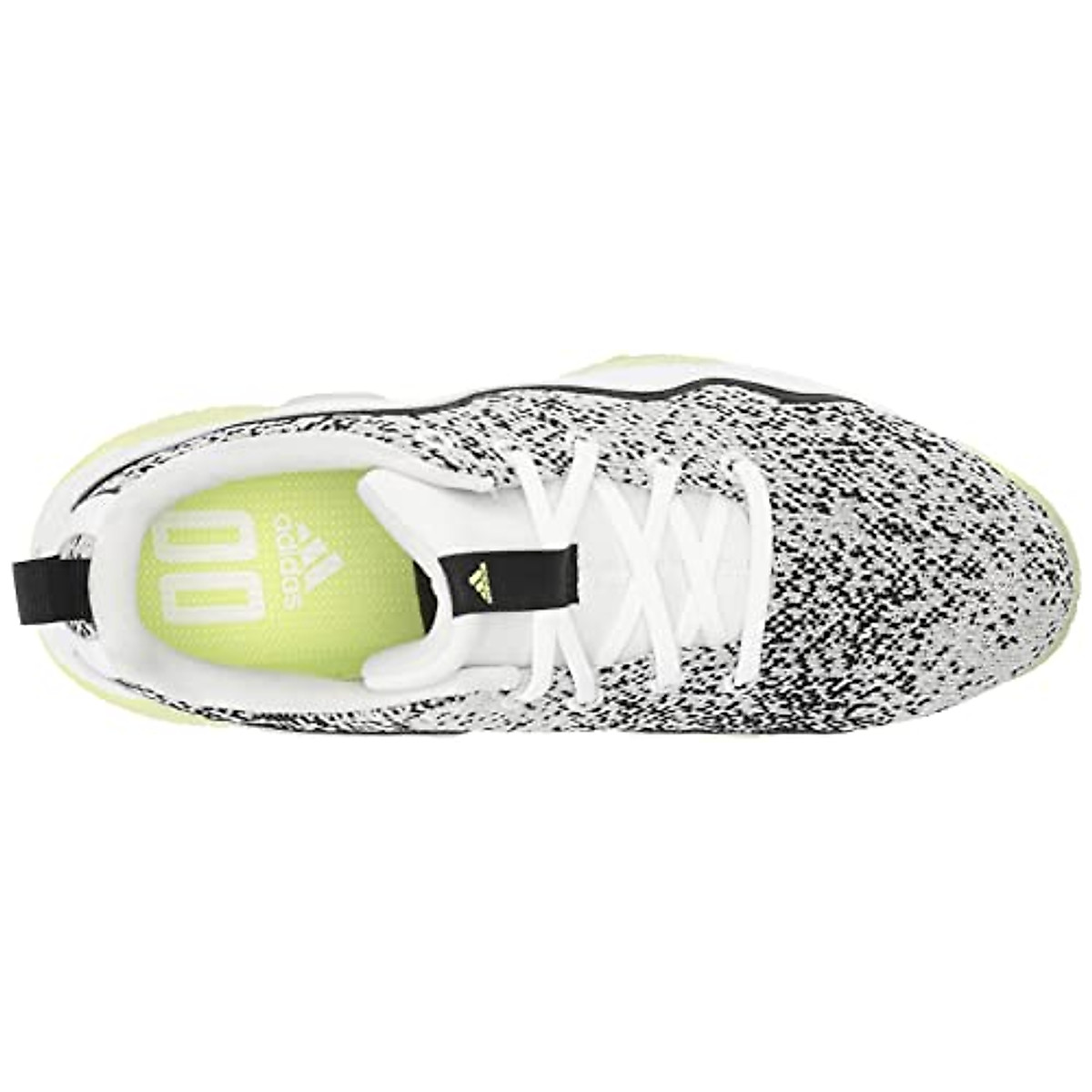 adidas Women's Codechaos 21 Primeblue Spikeless Golf Shoes, Grey One/Core Black/Pulse Lime, 9