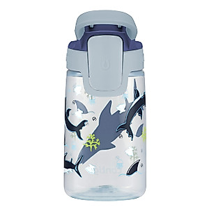 Contigo Gizmo Sip kids’ drinking bottle; BPA-free, robust water bottle; 100% leak-proof; intuitive drinking at the press of a button; easy-clean; ideal for preschool, daycare, school, sports; 14 oz