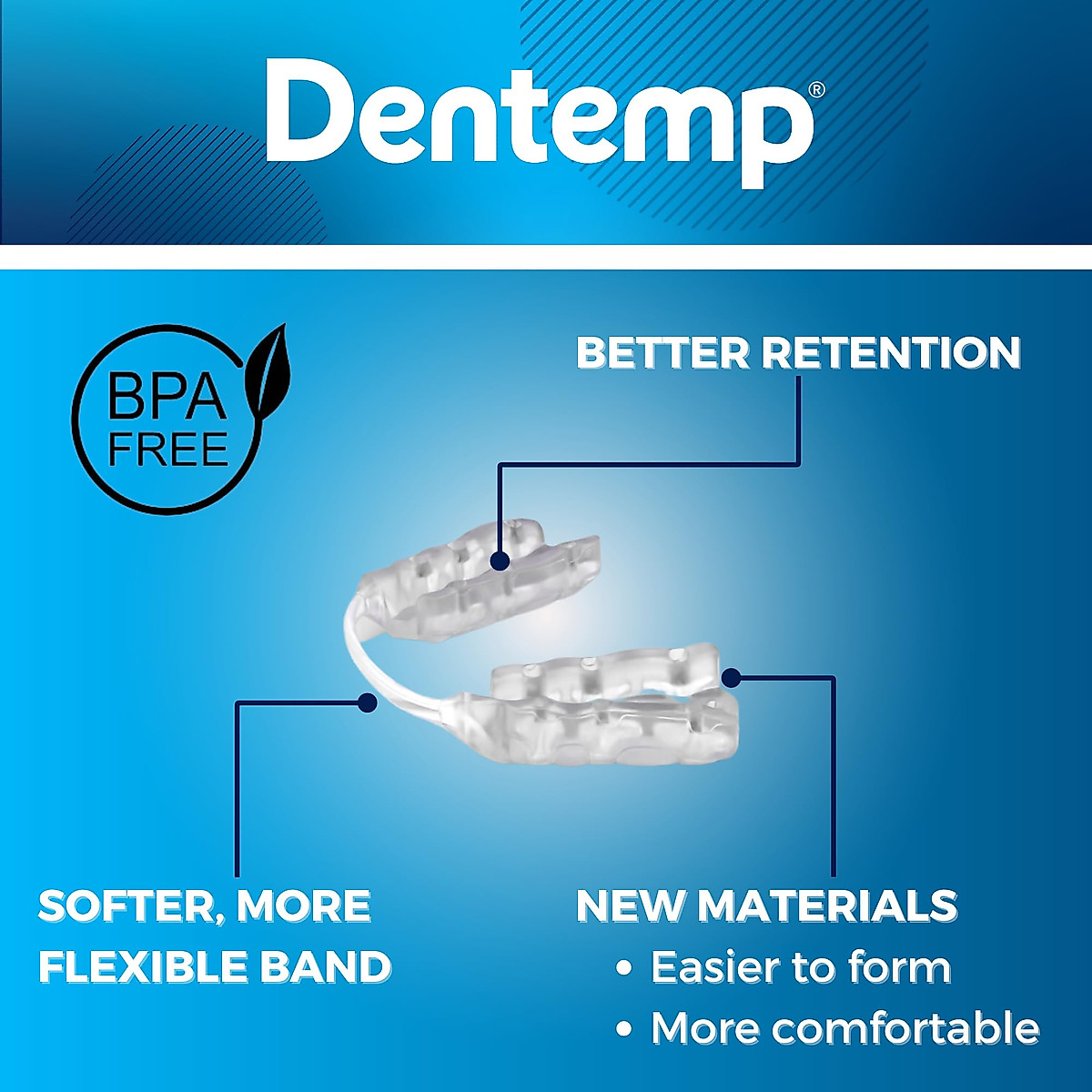 Dentemp Ora-Guard Custom Fit Dental Guard - Bruxism Night Guard for Teeth Grinding - Mouth Guard for Clenching Teeth at Night - Comfortable Mouth Guard for Sleeping - Relieve Soreness in Jaw Muscles…