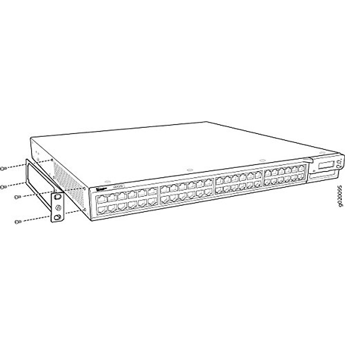 Juniper Networks Rack Mount for Network Switch EX-RMK2