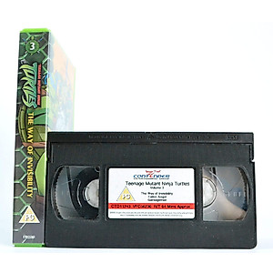 Teenage Mutant “Ninja” Turtles [Animation] Way Of Invisibility - Kid’s PG - VHS
