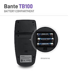 Bante TB100 Portable Turbidity Meter | Turbidimeter Kit | 2 to 5 Points Calibration, Selectable Turbidity Units - NTU/FNU/EBC/ASBC, 100 Sets of Data Storage, USB Interface