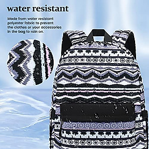 ANRABEGA Kids Backpack with Pencil Pouch, Casual High-Capacity Kawaii Water Resistant Travel Backpacks for Girls Boys Adult (black)