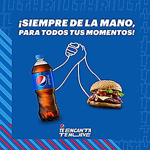 Pepsi Soda - Plastic Bottle in your Family Presentation of 3 Lt. / 101 Fl Oz with Cola Flavor. Delicious and Refreshing, that´s what you Like (Pack of 3 bottle TOTAL of 3 Lt. / 101 Fl Oz each)