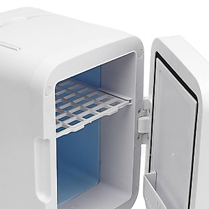 Mini Fridge for Skin Care, 4L Makeup Storage Mini Refrigerator, Small Refrigerator for Cosmetics, Skin Care, Food for Car, Office Desk and College Dorm Room