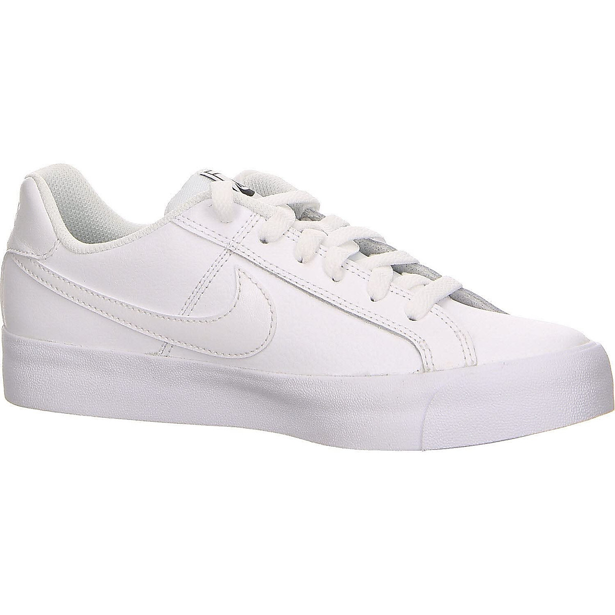 Nike Women's Court Royale AC Sneaker, White/White-Black, 7 Regular US