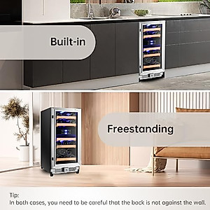 Weili 15 Inch Wine and Beverage Refrigerator