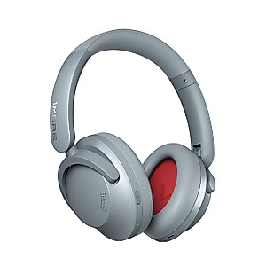 1MORE SonoFlow Active Noise Cancelling Headphones, Bluetooth Headphones with LDAC for Hi-Res Wireless Audio, 70H Playtime, Clear Calls, Preset EQ Via App, Silver
