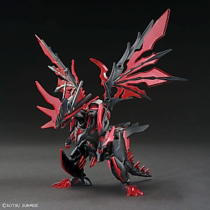 Bandai SDW Gundam Heroes BB Senshi No.28 Dark Grasper Dragon Plastic Model