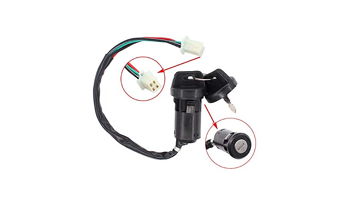 XtremeAmazing Left Starter Switch for ATVs & Dirt Bikes