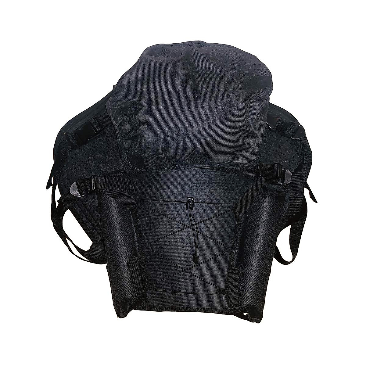 MotorToGo Compatible AquRa Kayak Seat,Adjustable Backrest Memory Cushion Kayak Canoe Seat with Detachable Zipper Bag for Sit-on-Top Kayak