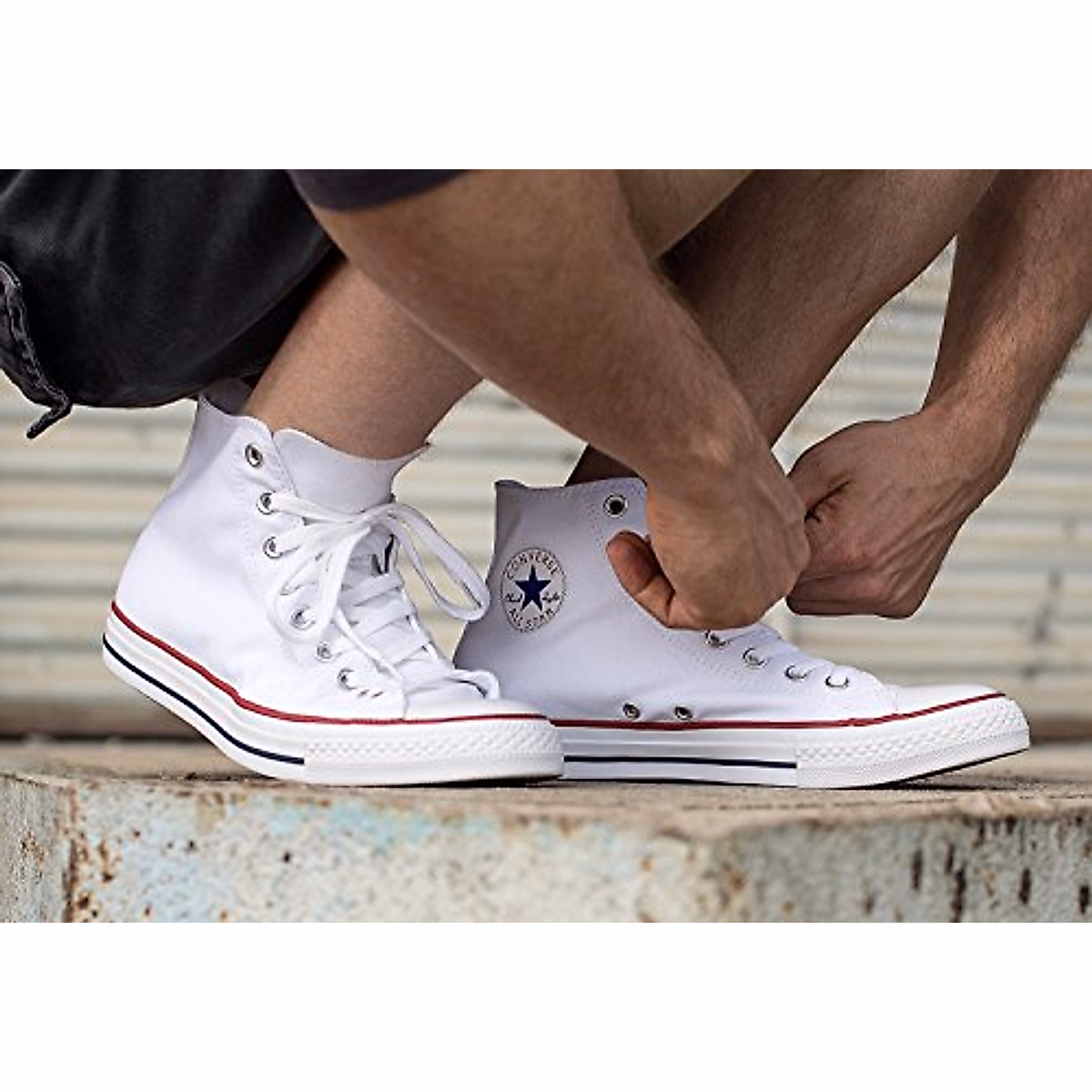 Converse Optical White M7650 - HI TOP Size 8 M US Women / 6 M US Men