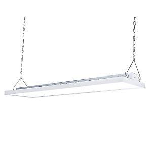 Parmida 4FT LED Linear High Bay Shop Light, 225W, 130LM/W, 0-10V Dimmable, Commercial Industrial Warehouse Area Lighting, 5000K, Hanging Chain Included, UL-Listed & DLC 4.2 Qualified