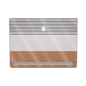 MightySkins Glossy Glitter Skin Compatible With Alienware X17 R2 (2022) Full Wrap Kit - Neutral Stripes | Protective Durable High-Gloss Glitter Finish | Easy To Apply & Change Styles | Made in the USA